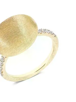 NANIS 18k Yellow Diamond Boule Ring