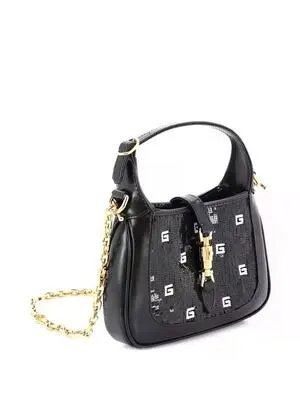 Gucci Jackie 1961 Chain Hobo Sequin Embellished Mini Crossbody Bag