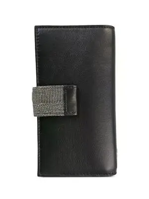 Fabiana Filippi Embellished Wallet - Black