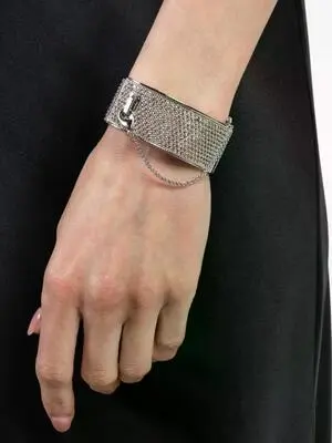 Eddie Borgo Crystal-embellished Cuff Bracelet