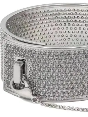 Eddie Borgo Crystal-embellished Cuff Bracelet
