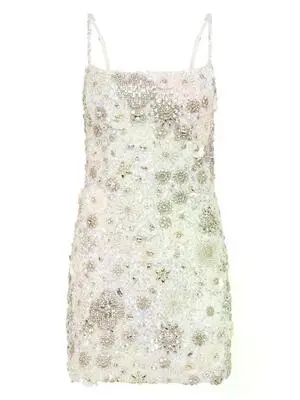 Rachel Gilbert Francesca Beaded Floral Minidress