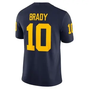 JORDAN BRAND Tom Brady Michigan Wolverines Game Jersey