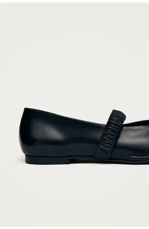 ALOHAS Lautan Square Toe Mary Jane Flat - Black