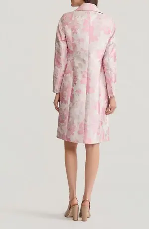 KASPER Floral Long Jacket