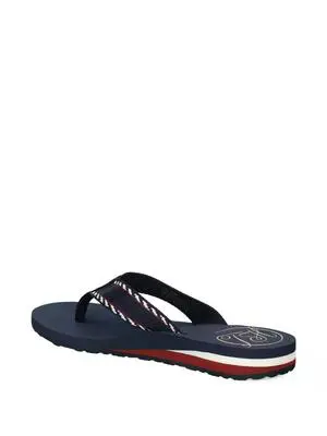 Tommy Hilfiger Patterned-strap Flip-flops