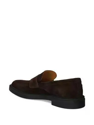 BOSS Penny Strap Loafers - Brown