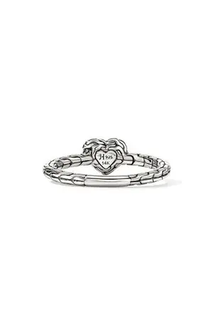 John Hardy Essentials Heart Ring
