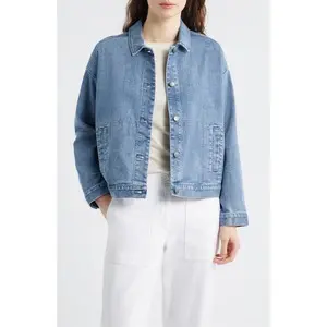 Eileen Fisher Spread Collar Jackets For Women