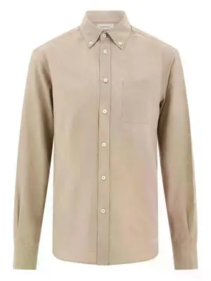 FERRAGAMO Monogram Button-down Shirt