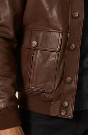 7 Diamonds Pathfinder Genuine Leather Jacket