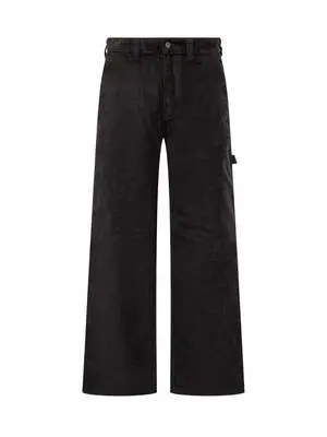 Dickies Wide-Leg Velvet Pants - Black