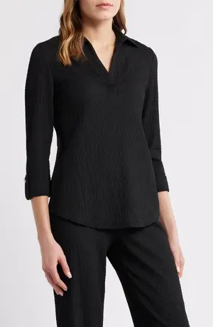 Anne Klein Textured Blouses
