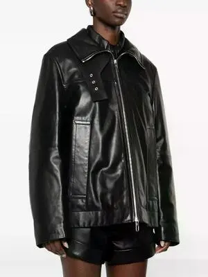 Sportmax Leather Jacket