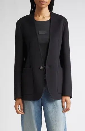 Maison Margiela Straight Hem Blazers For Women