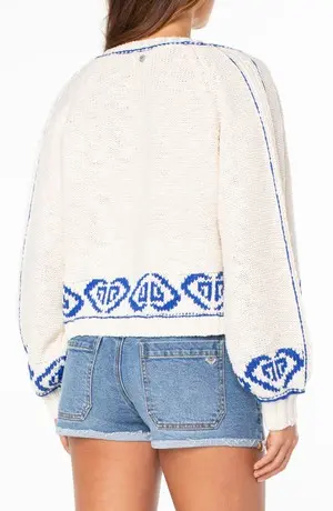 Roxy Jovie Cotton Blend Cardigan