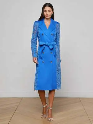 L'agence Tie Detailed Coats For Women