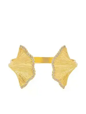 LYNYER Crystal-embellished Cuff Bracelet - Gold