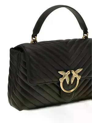 Pinko Love Chevron Tote Bag