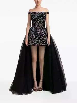 Gemy Maalouf Plain Cocktail Dresses
