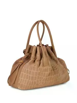 Elisabetta Franchi Crocodile-print Tote Bag