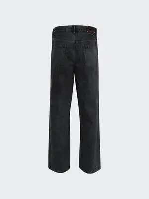 Dries Van Noten Cotton Straight Leg Pants