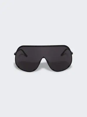 Rick Owens Shield Sunglasses - Black