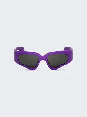 Mykita Sunglasses With Solid Black Lenses - Purple