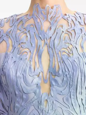 GEMY MAALOUF Structured Half-sleeves Dress