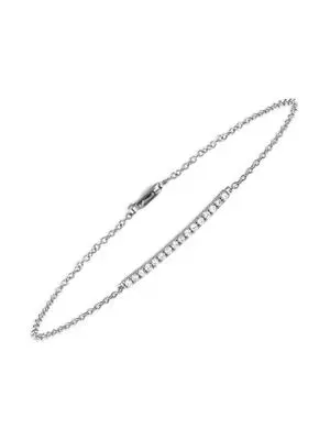 LB EXCLUSIVE 14k White Gold Diamond Bracelet - Silver