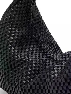 ST. AGNI Bon Bon Lattice-weave Tote Bag