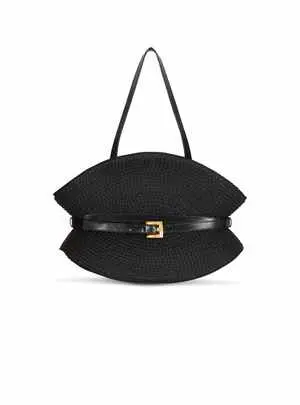 Balmain Woven Shoulder Bags