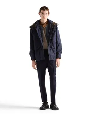 Prada Cotton Hooded Jacket