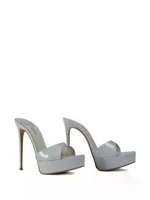 LE SILLA Platform-heel Sandals - Grey