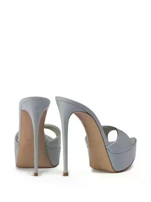 LE SILLA Platform-heel Sandals - Grey