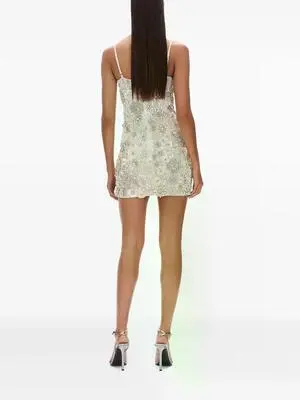 Rachel Gilbert Francesca Beaded Floral Minidress