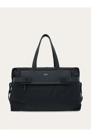 FERRAGAMO Hug Duffle Bag - Black