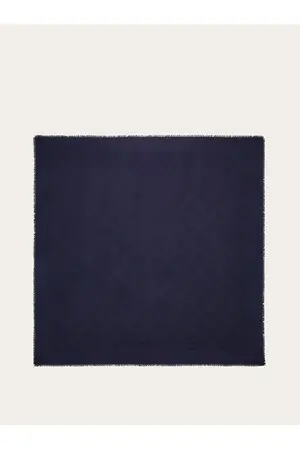 FERRAGAMO Gancini Shawl - Navy