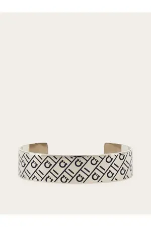 FERRAGAMO Monogram Bangle - Navy
