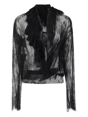 Alberta Ferretti Sheer Blouses