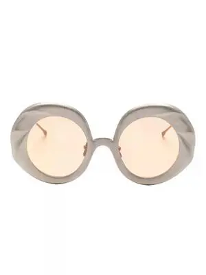 RIGARDS Round Frame Sunglasses - Grey