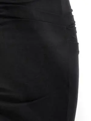 Elisabetta Franchi Lightweight Jersey Logo Midi Dress