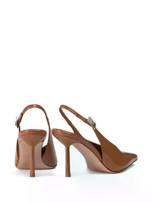 LE SILLA Clivage Slingback Pumps - Brown