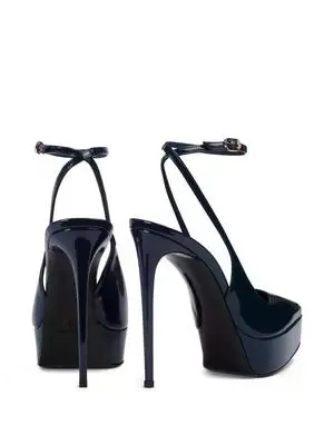 LE SILLA Uma Slingback Pumps - Blue