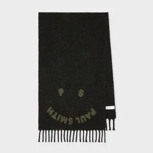 Paul Smith Happy' Logo Scarf