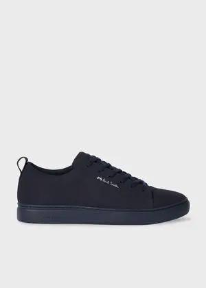 Paul Smith Nubuck Leather 'lee' Trainers - Blue