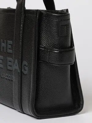 Marc Jacobs The Small Tote Bag In Grained - Black