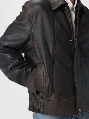 GOLDEN GOOSE Leather Jacket