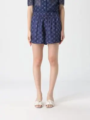 Tory Burch Printed Shorts - Blue