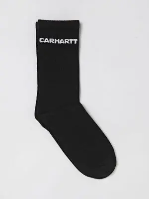 Carhartt Work In Progress Ribbed Crew Socks - Black